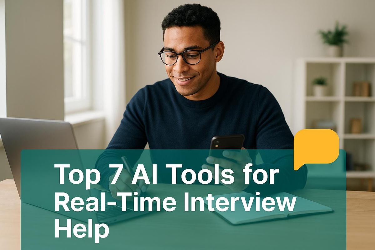 Best #7 AI Tools for Real-Time Interview Help