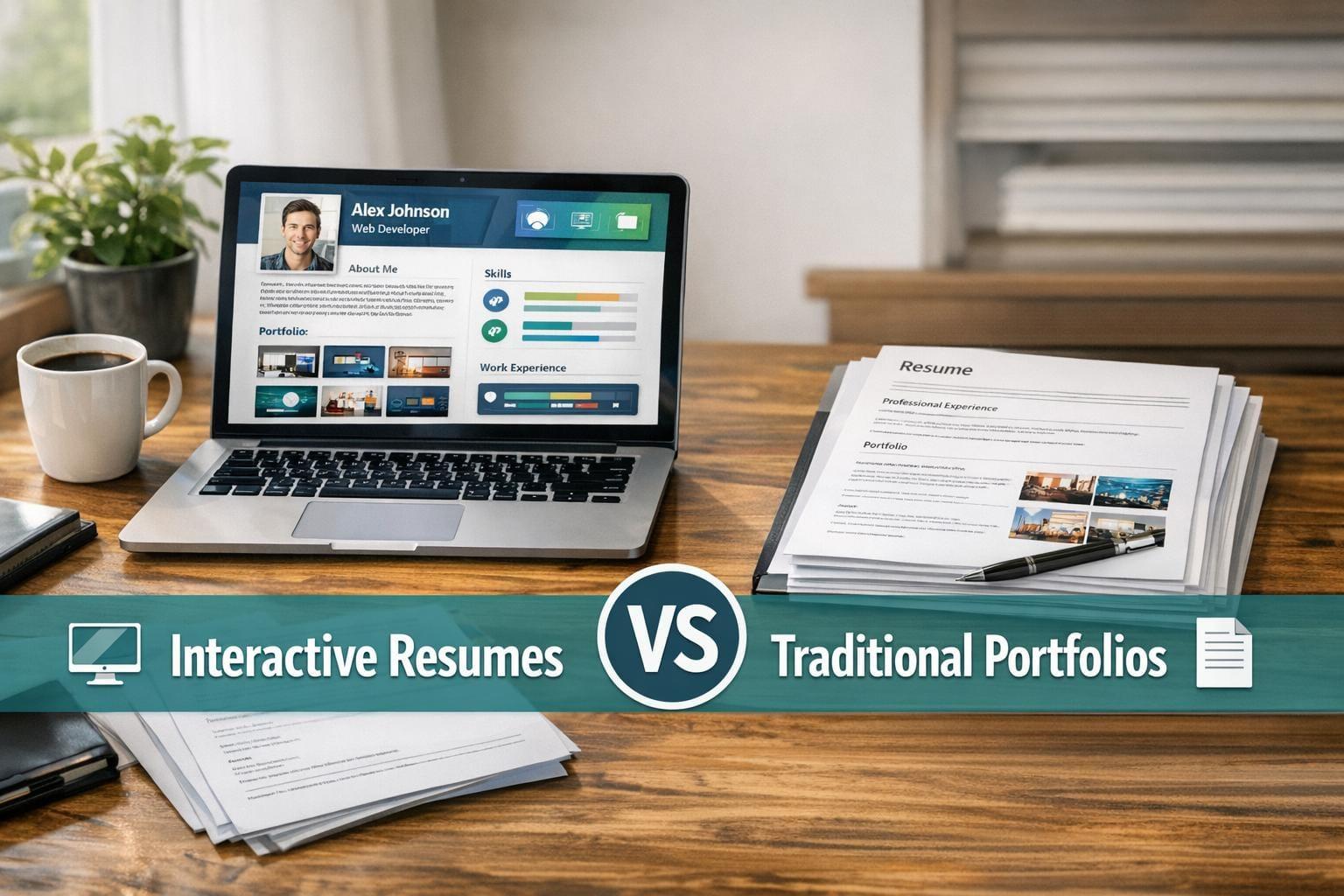 Interactive Resumes vs. Traditional Portfolios