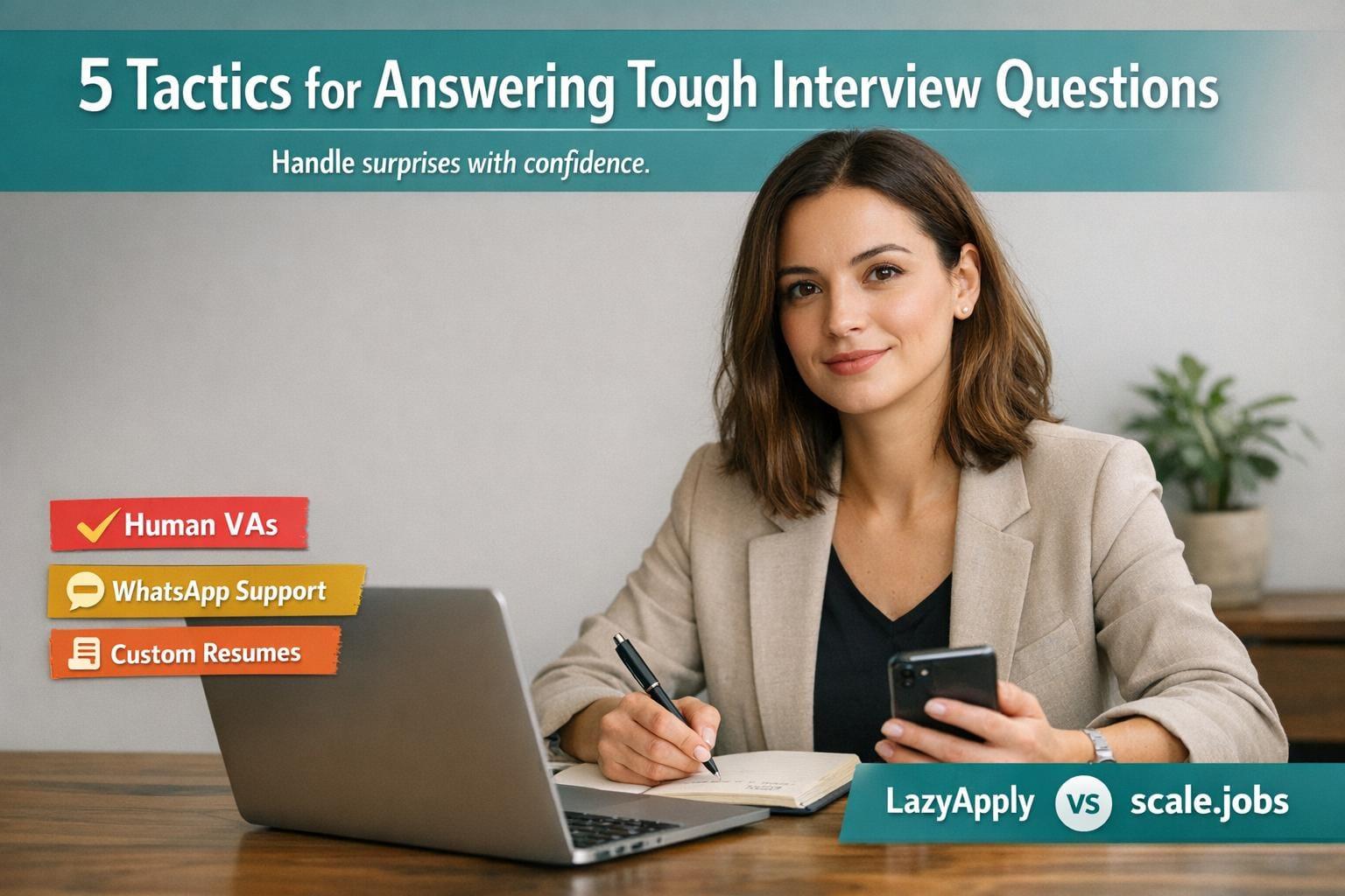 5 Tactics for Answering Tough Interview Questions