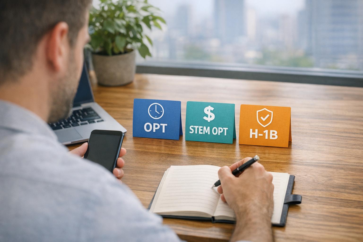OPT vs STEM OPT vs H1B: What Employers Actually Care About